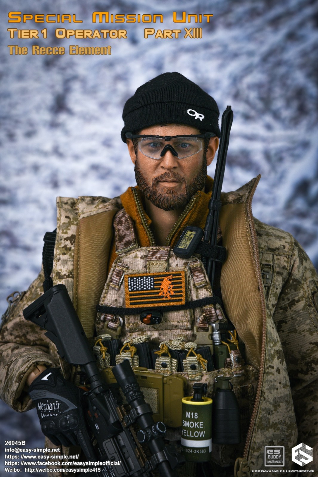 Easy&Simple 1/6 26045B Special Mission Unit The Recce Element Action ...