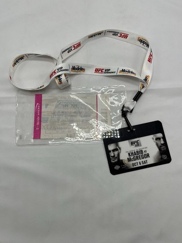 UFC 229 Khabib vs McGregor T-Mobile Arena Oct 6 2018 VIP Pass & Ticket ...