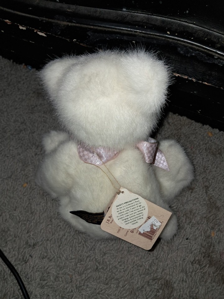 Boyds Bears TRULY B. MINE #82018 Plush White Bear “Be Mine” OC6 | eBay