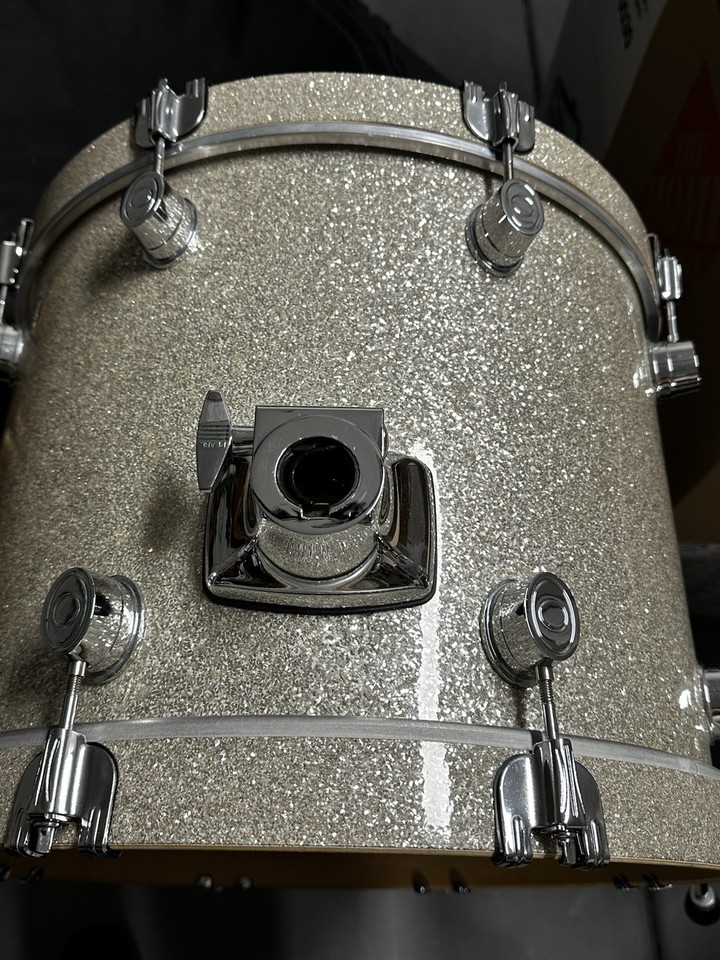PDP Series 18” x 14” Cocktail Bass Drum Silver Sparkle! | eBay