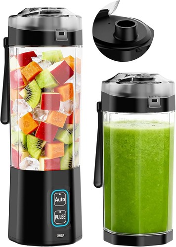 Compact Portable Blender for Smoothies, Shakes, and Food Prep – Battery ...