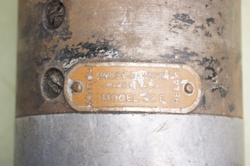 Harley-Davidson Knucklehead Panhead Flathead 3 Brush Generator 32e 6 ...