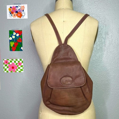 Vintage Y2K leather mini backpack | eBay