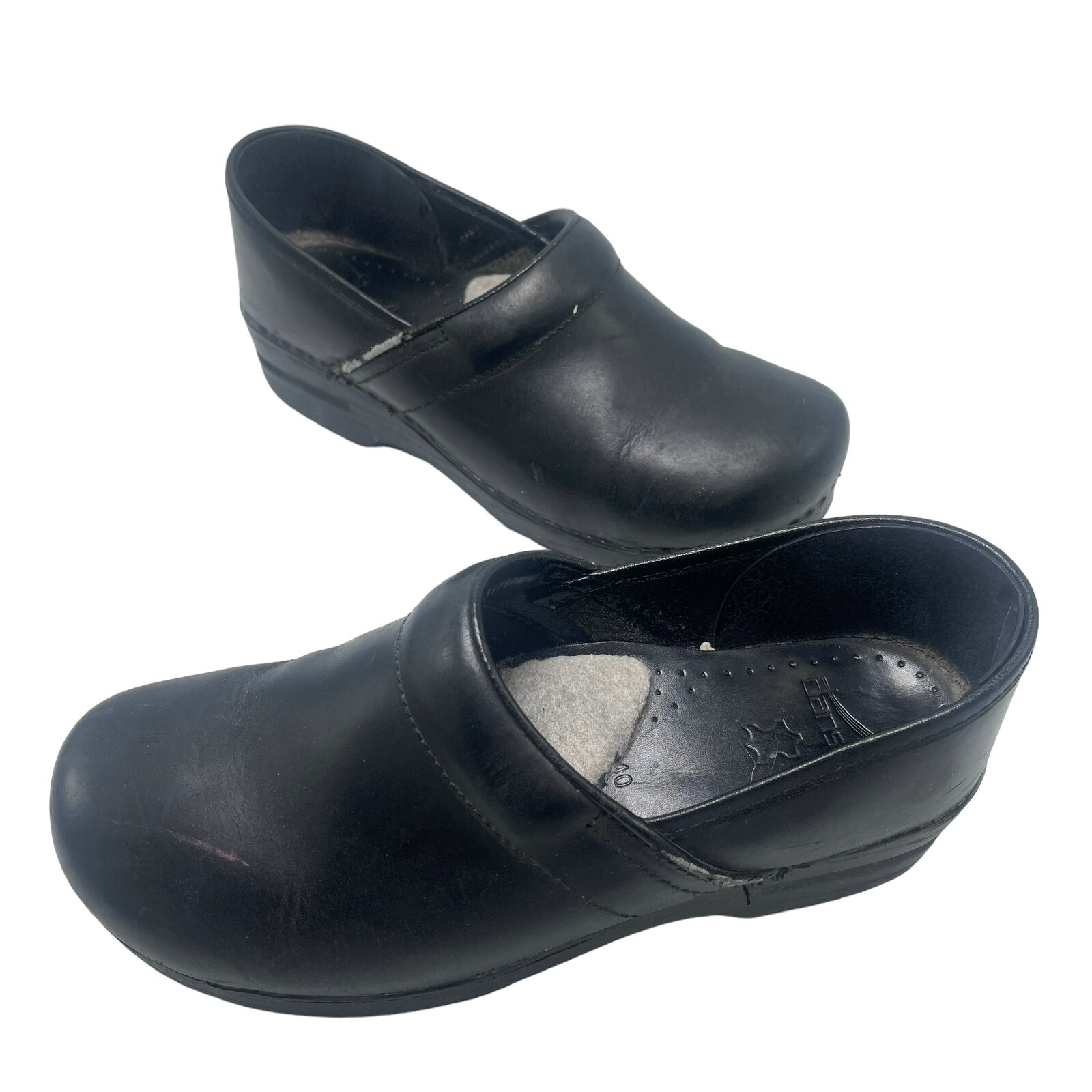 Dansko Womans Black Work Nurses Cook Clogs Size 40 (9… - Gem
