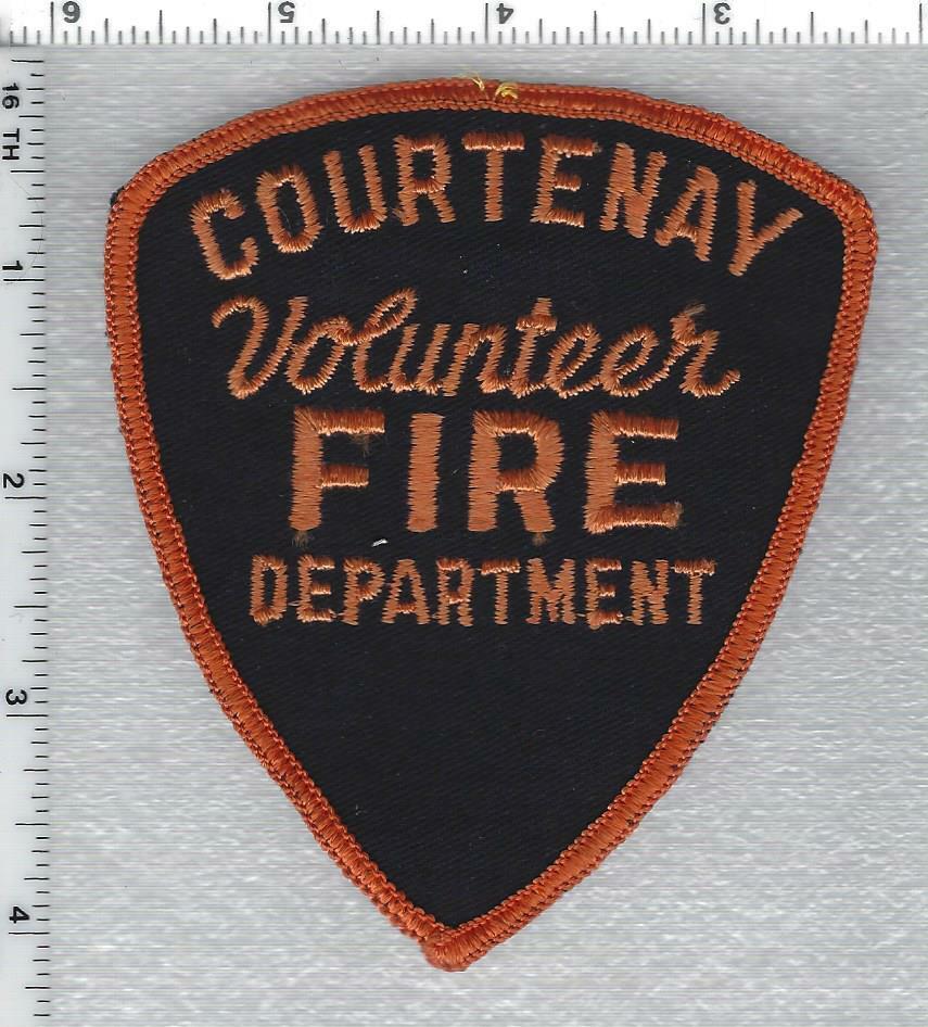 Courtenay Volunteer Fire Department (North Dakota) Shoulder Patch | eBay
