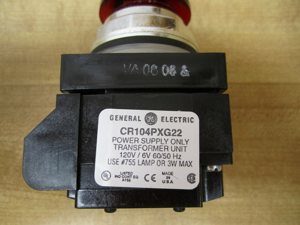 General Electric CR104PBT00R5C2 Red Button CR104PXG22 (Pack of 10) | eBay