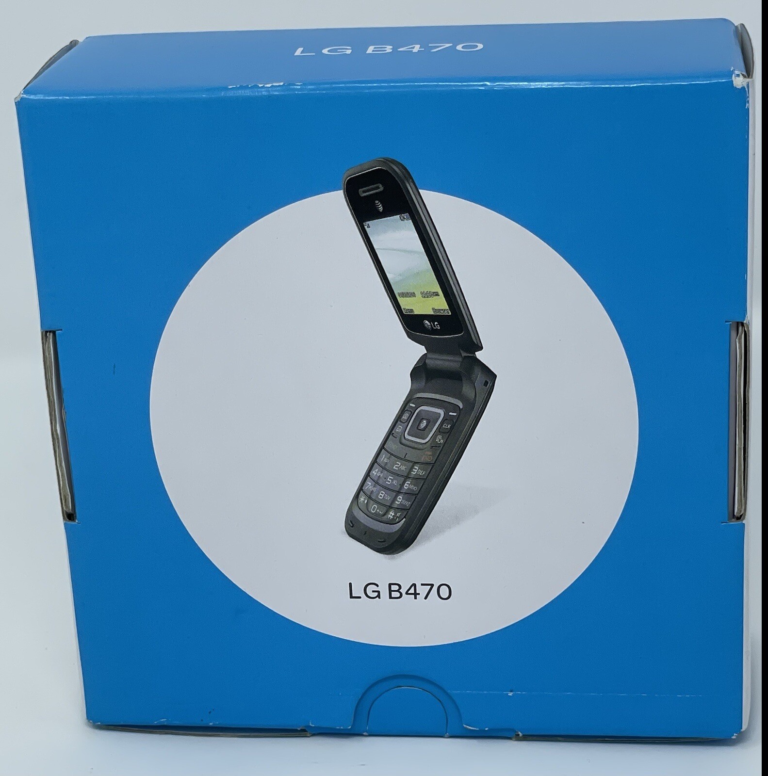 LG B470 Prepaid 3G Flip Phone - Black - Includes Sim Card AT&T | eBay