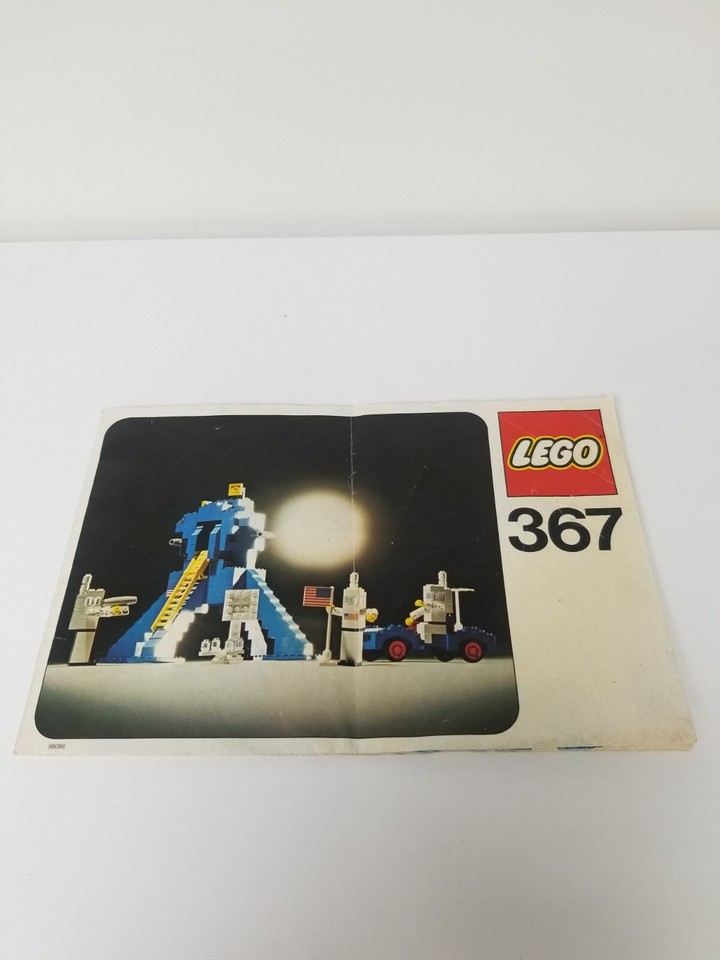 Vintage LEGO 367 Moon Landing, 100% Complete w/ Instructions | eBay