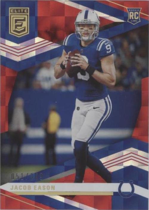 2020 Panini Chronicles - Elite Update Jacob Eason #208 Red /399 (RC ...