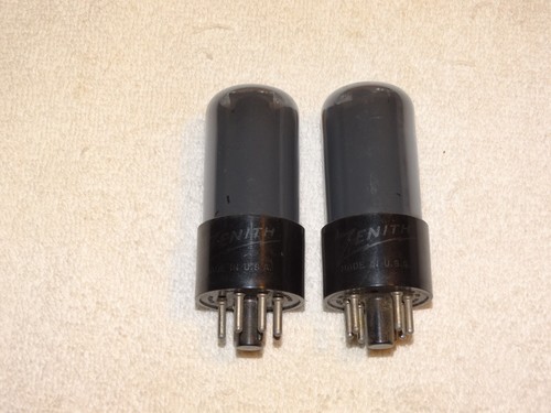 2 x 6V6gt RCA Tubes*Zenith *Smoked Glass*Strong Matched Pair*#4 | eBay