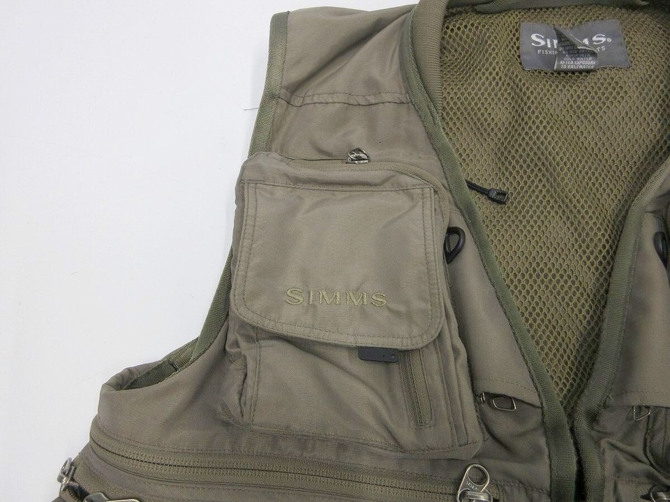 SIMMS FISHING VEST US-S FISHING CLOTHING VESTS MADE IN CHINA EXCELLENT ...