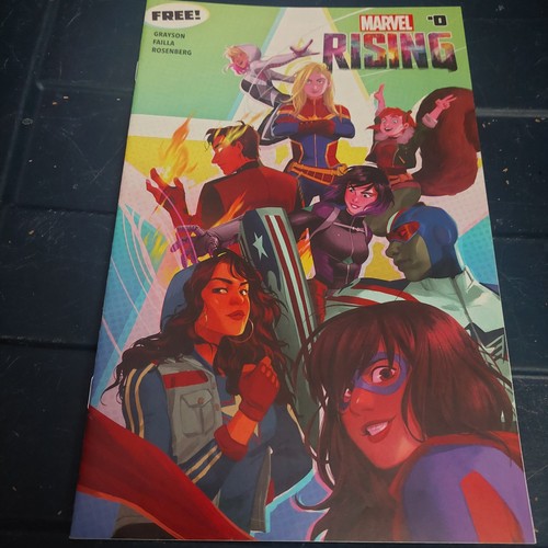 Marvel Rising #0 First App Ember Quade(Emulator) Marvel Comics 2018 VF+ ...