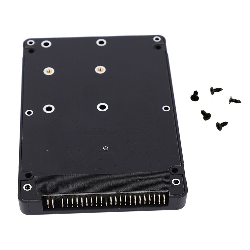 MSATA To 2.5 Inch PATA IDE Hard Drive Enclosure SSD Case Adapter Card ...