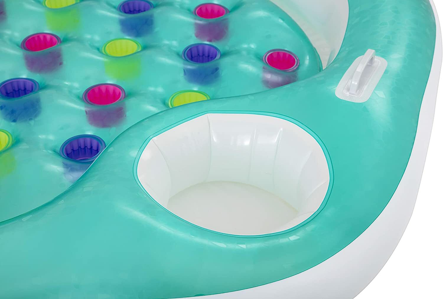 INFLATABLE DOUBLE DESIGNER SWIMMING POOL BESTWAY LOUNGER AIRBED WATER ...