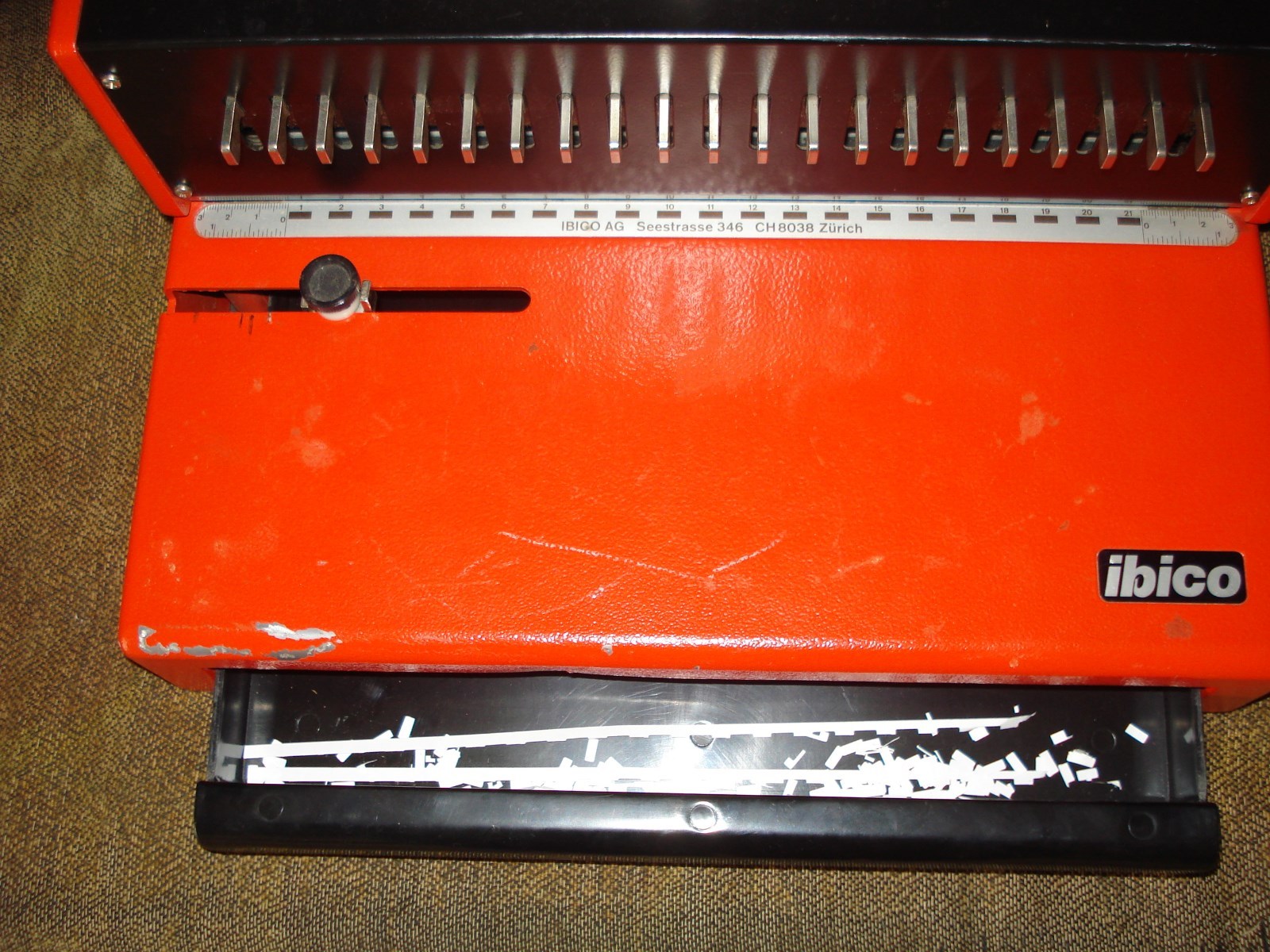 IBICO AG-SEESTRASSE IBIMATAIC BINDING MACHINE-SWITZERLAND 346-8030-NICE ...