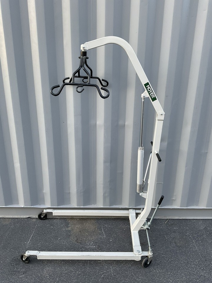 HOYER 400LB MANUAL HYDRAULIC LIFT WITH 2 SLINGS /FRA397 PICK UP ONLY | eBay