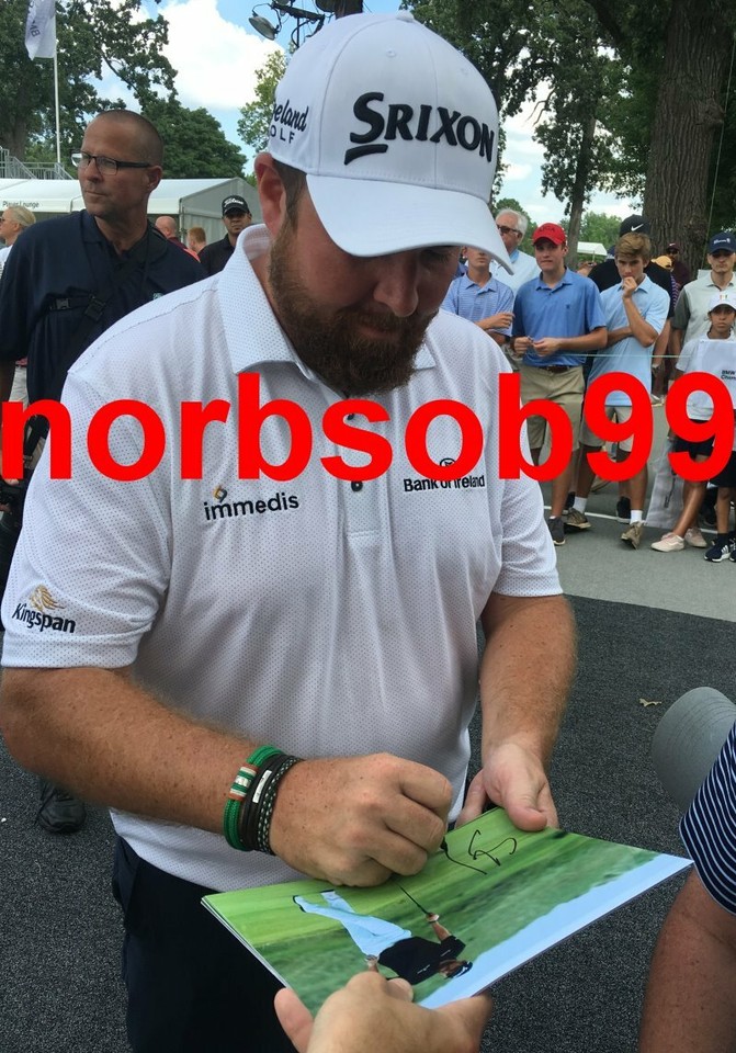 SHANE LOWRY SIGNED 2019 BRITISH OPEN 8x10 PHOTO w/EXACT PROOF ...