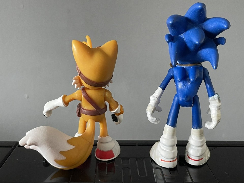 Sonic the Hedgehog Sonic Boom Oily Tails & Sonic 2 Pack Figures Tomy | eBay