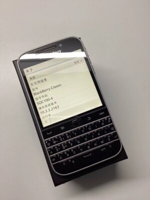 New --BlackBerry Classic Q20 16GB+2GB RAM Unlocked LTE Qwerty Keyboard ...