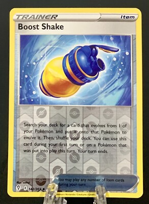 Pokémon TCG Evolving Skies Boost Shake #142 Reverse Holo | eBay