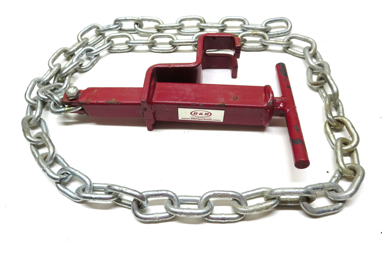 B&B Pipe Tools 3506 HDD400 Hold Down Chain Device w/ 60 in. Chain | eBay