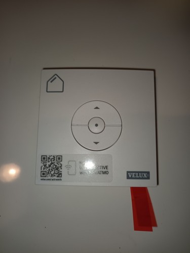 Velux KLI 312 WW Blind Remote Control Keypad Wall Switch White NEW ...