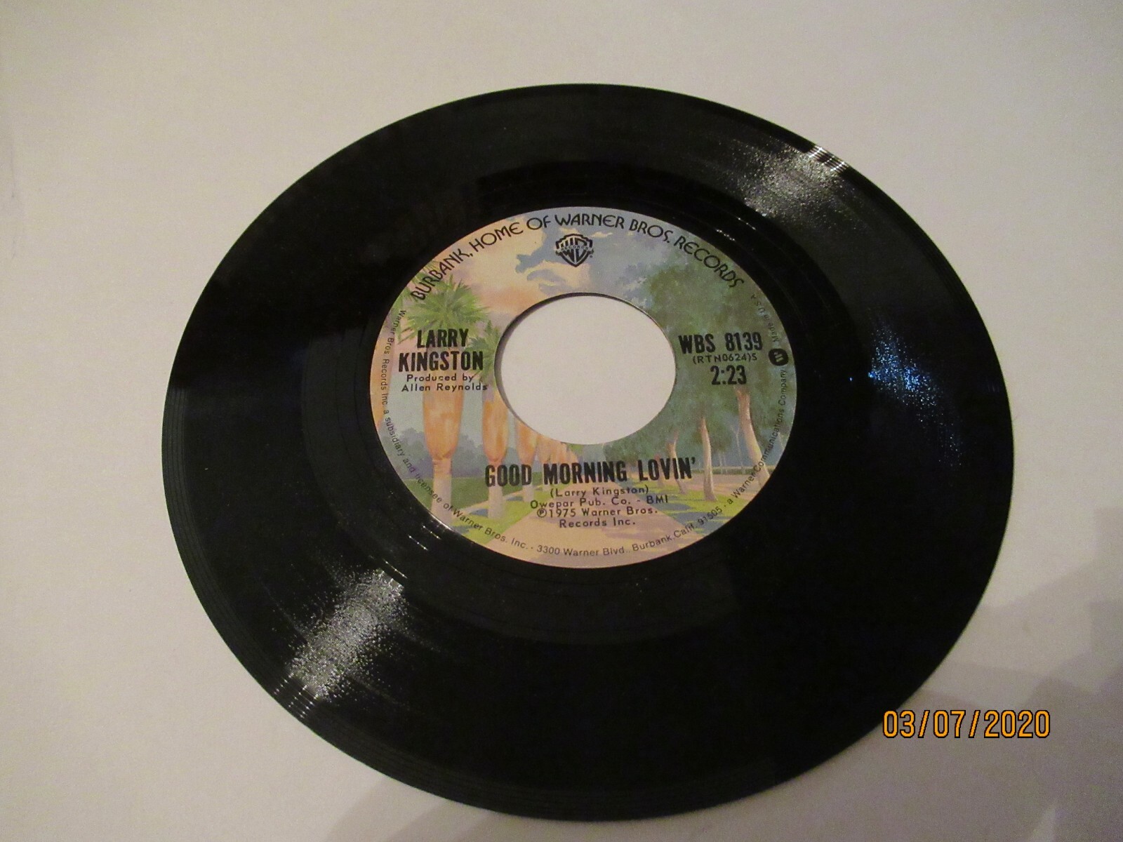 Larry Kingston: Good Morning Lovin' / Make A Dream Come True / 45 Rpm ...