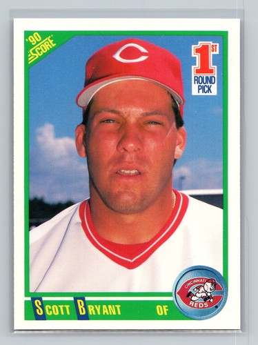 Scott Bryant #667 1990 Score Cincinnati Reds RC | eBay