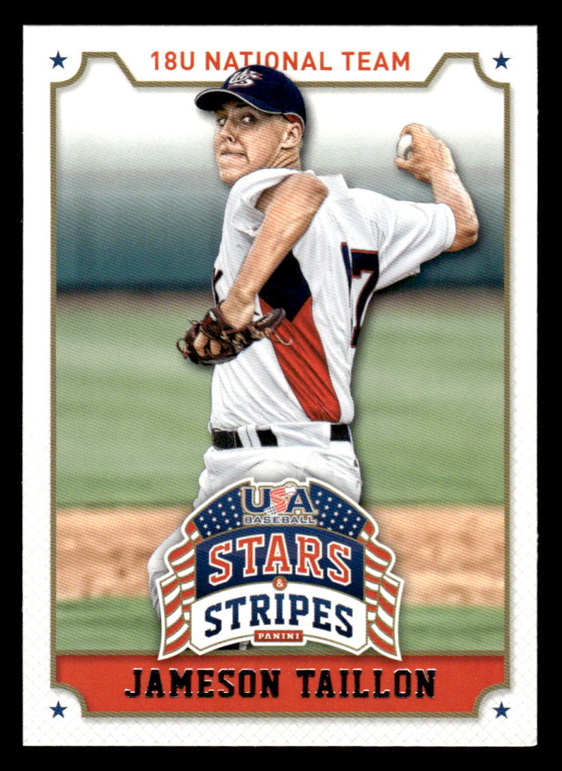 Jameson Taillon 2015 Panini USA Stars & Stripes #49 18U National Team ...