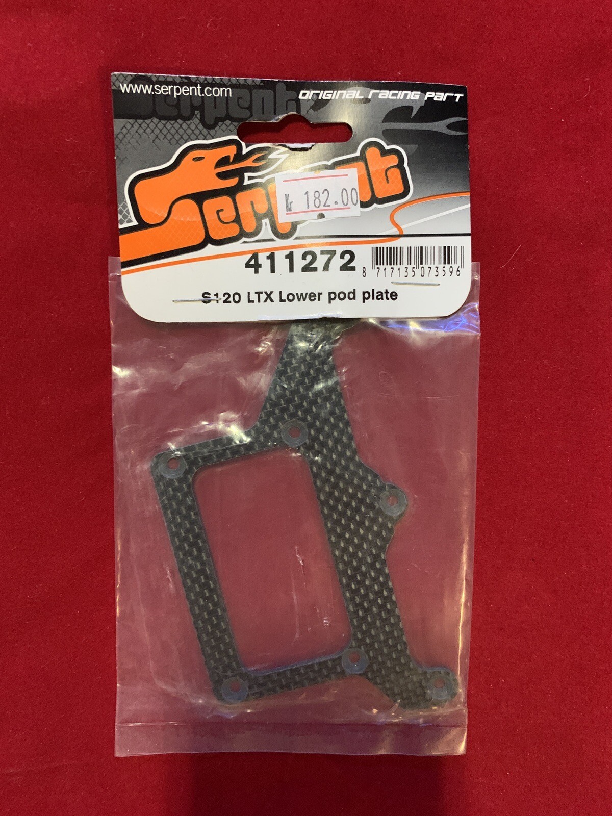 Serpent New Parts 1/10 1/12 RC CAR On-Road/ Electrico/ Kyosho/ Carbon ...