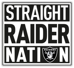 Oakland Raiders NFL Sport Slogan Car Bumper Sticker Decal "SIZES" | eBay