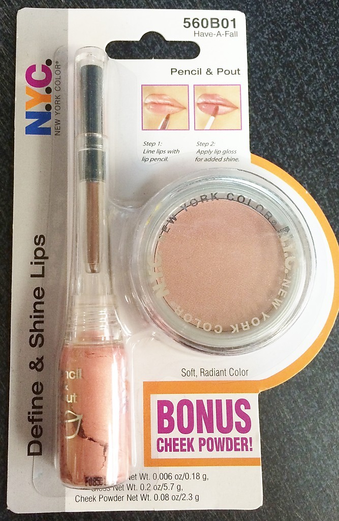 NYC Pencil & Pout Define & Shine Lips - Have-A-Fall 560B01 | eBay