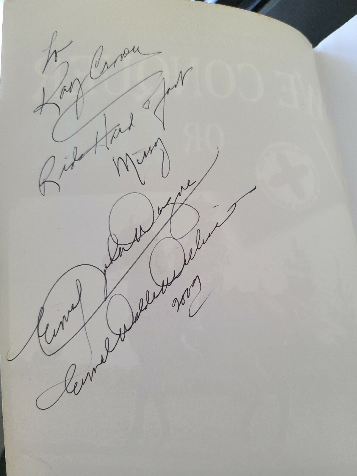 WE CONQUER OR DIE Ermal Walden Williamson (PB2004) Sabers from the ...