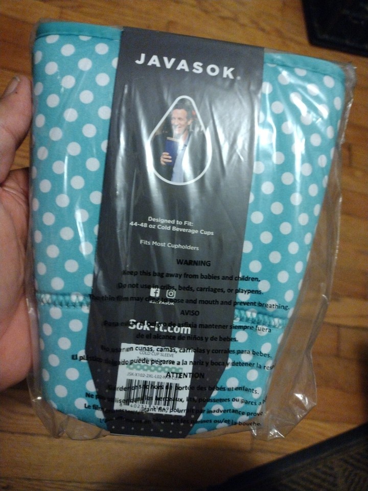 Java Sok Iced Coffee & Cold Soda Insulated Neoprene Cup Sleeve | eBay