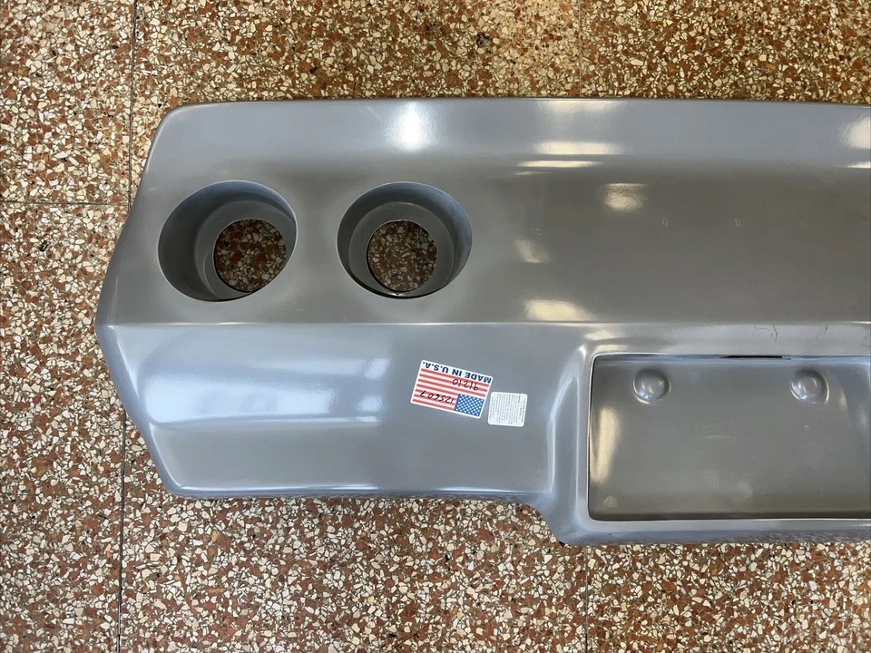 Brand New 80-82 Corvette Rear Bumper - U.S. Made (Fiberglass) Also Fits ...