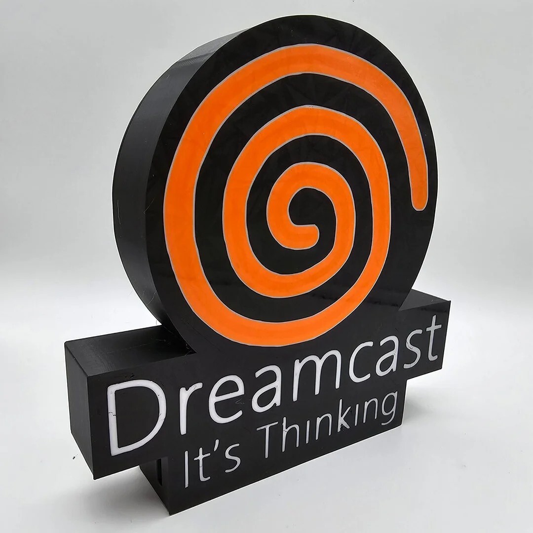 Sega Dreamcast "It's Thinking" LED Sign | eBay