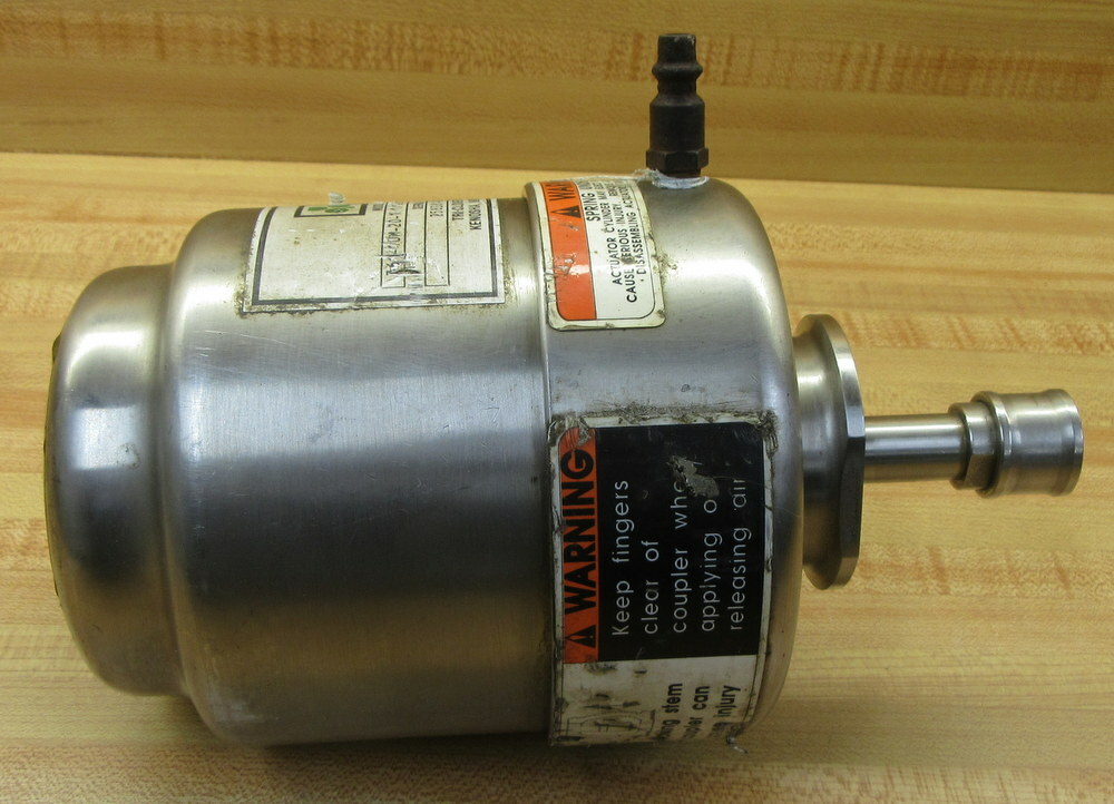 Tri-Clover Tri-Flo Stainless Steel Valve Actuator 361-10M-20-11/2-316 ...
