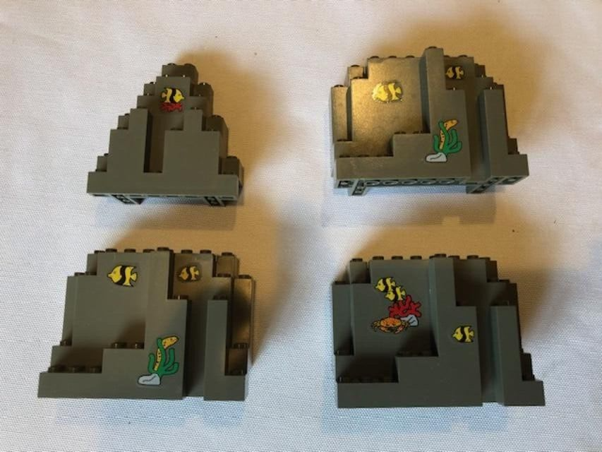 Lego Dark Gray Underwater Lot 6082 6083 BURP & LURP | eBay