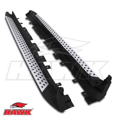 BLACK SIDE STEP ALUMINIUM OE STYLE RUNNING BOARDS FOOT RAIL FOR BMW X3 ...