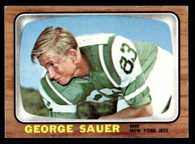1966 Topps #101 George Sauer Rookie RC | eBay