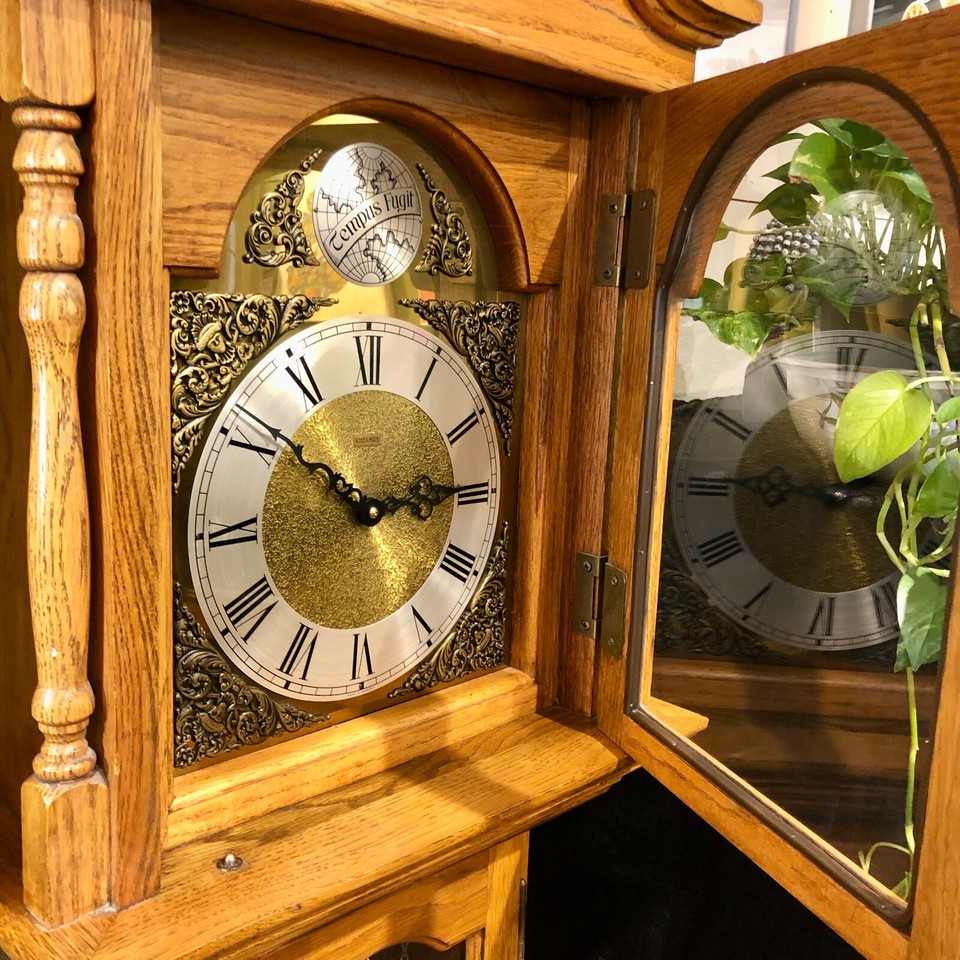 Beautiful Emperor Model 101 Grandfather Clock ~ Handcrafted 1979 ...
