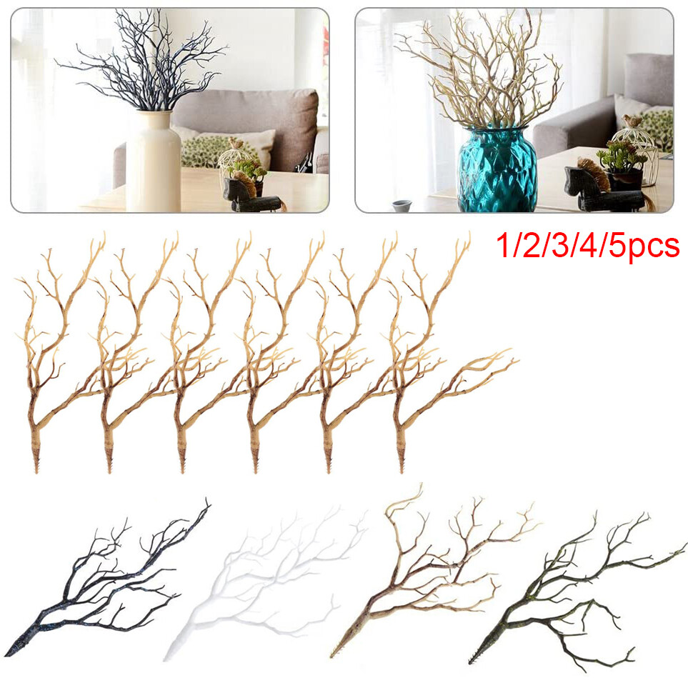 Using Tree Branches Home Decor Sparkly Glitter Branches For Holiday