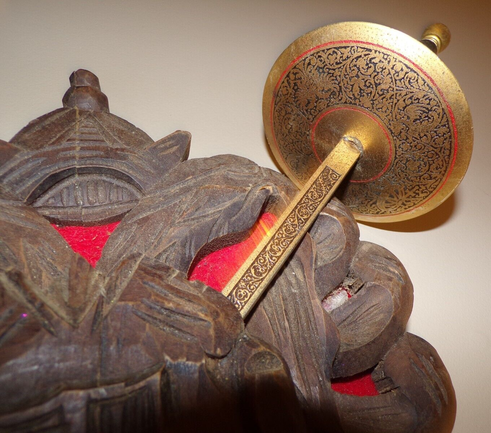 Crossed Swords Wall Hanging Medieval Carved Wood Shield Mount Duel ...