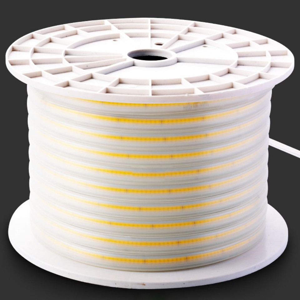 AC 220V Flexible COB Neon LED Strip Light Decoration Waterproof ...