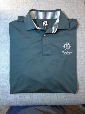 Footjoy Trump National Golf Club Bedminster Performance Large Polo | eBay