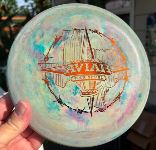 Aviar Disc Golf Innova Valerie Mandujano Galactic 173G (One of a Kind ...