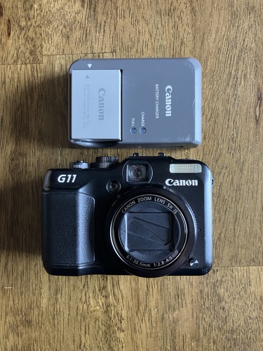 Tested Canon Powershot G11 10MP CCD sensor Digicam with Battery And ...