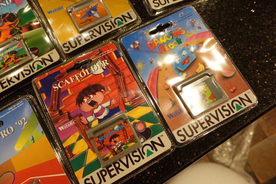 14X Games for SUPERVISION Vintage Electronic Handheld Tabletop Video ...
