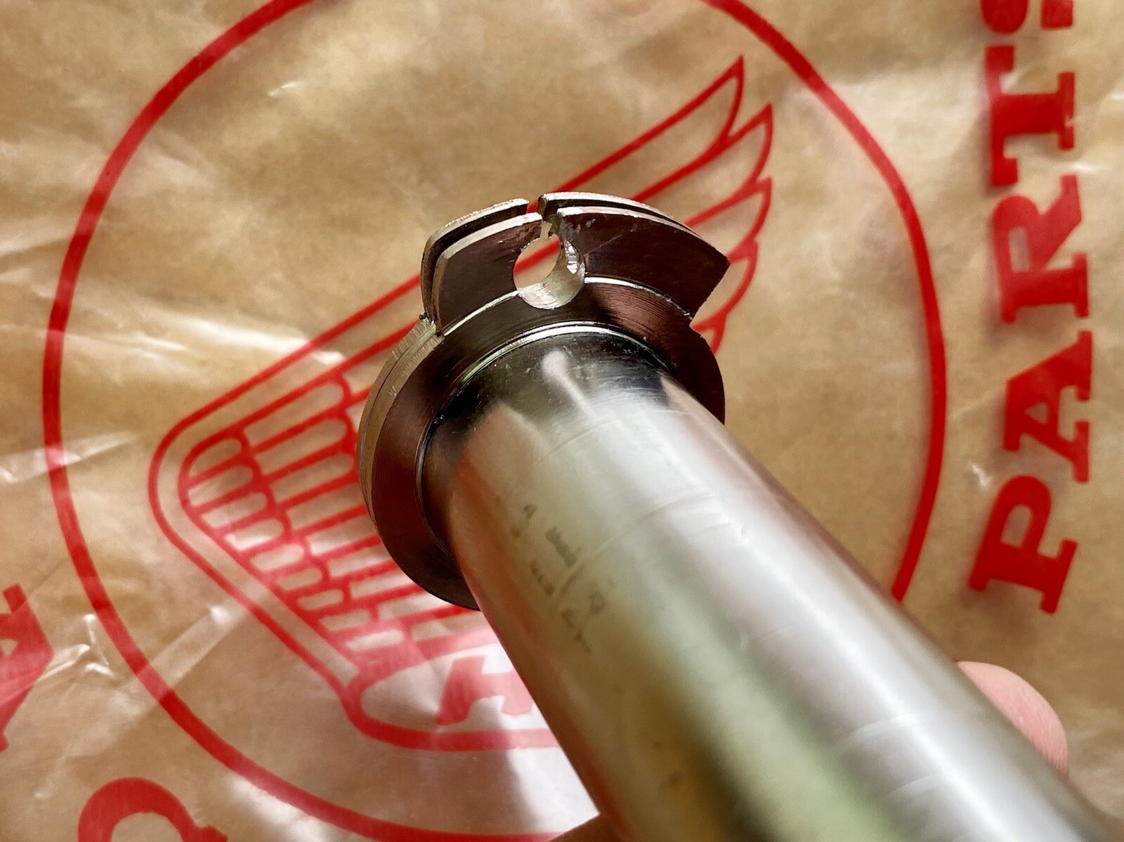 HONDA CB95 CB72 CB77 CL72 CL77 CP72 CP77 THROTTLE GRIP PIPE STAINLESS ...