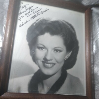 Adrian Booth Brian Autographed 8x10 Photo aka Lorna Gray Signed ...